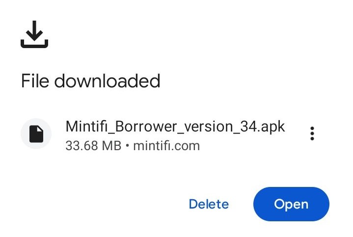 Mintifi Borrower App
